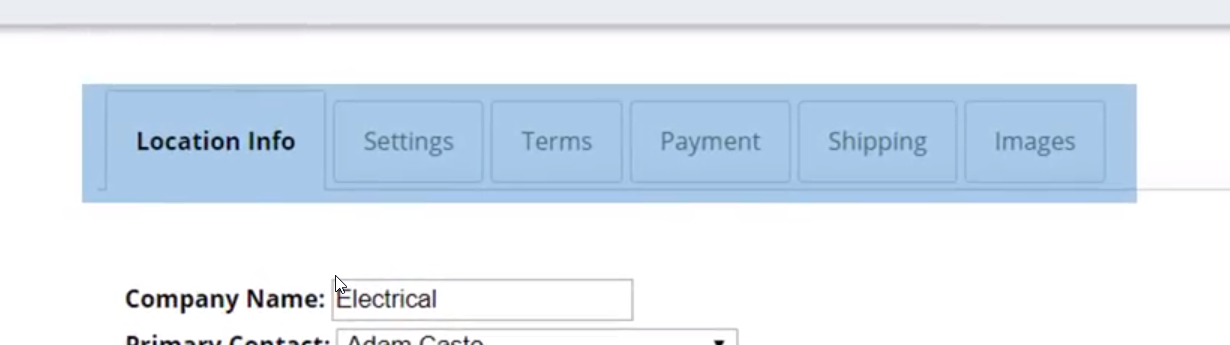 Store Settings Overview Xologic