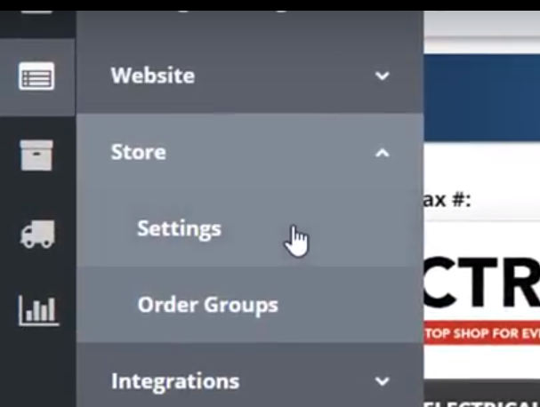 Store Settings Overview Xologic
