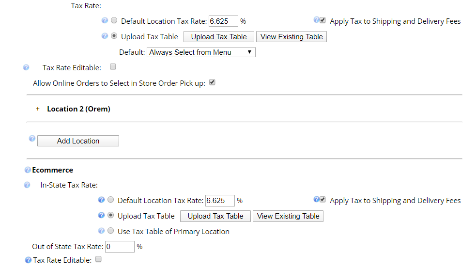 How to set up taxes for in-store and online purchases – XOLogic